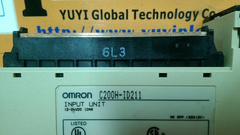 Omron C200h Id211 Input Unit Module 裕益科技自動化設備可程式編碼器plc分散式控制系統dcs